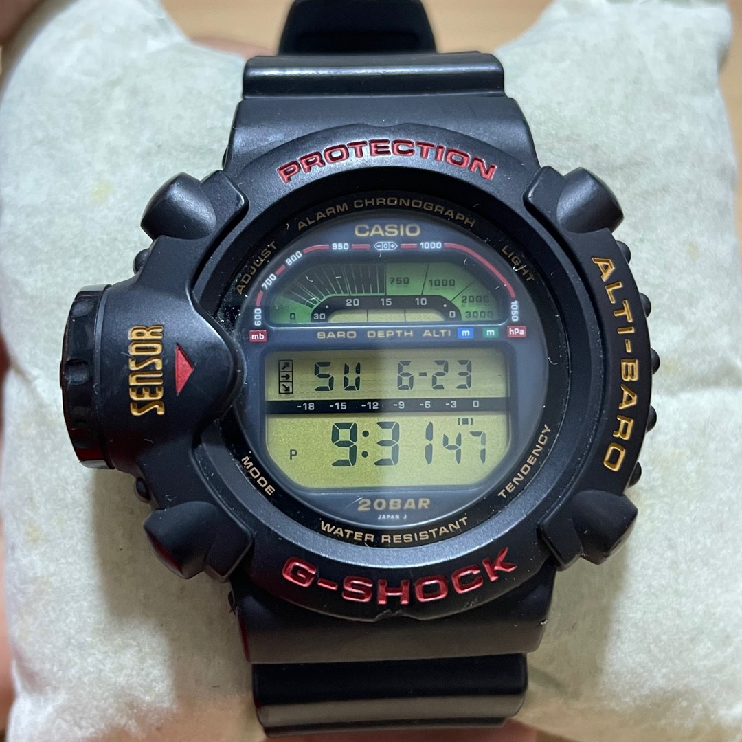 Vintage 90s Casio G-Shock DW-6500 Skyforce Watch Jam Japan Preloved ...