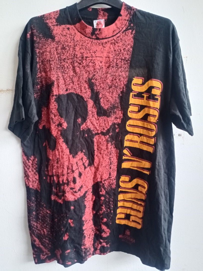Vintage Guns N Roses Balzout, Men's Fashion, Tops & Sets, Tshirts ...