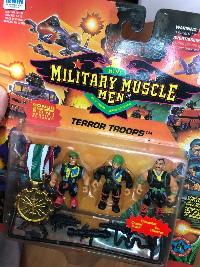Vintage military muscle men figures, Hobbies & Toys, Toys & Games on ...
