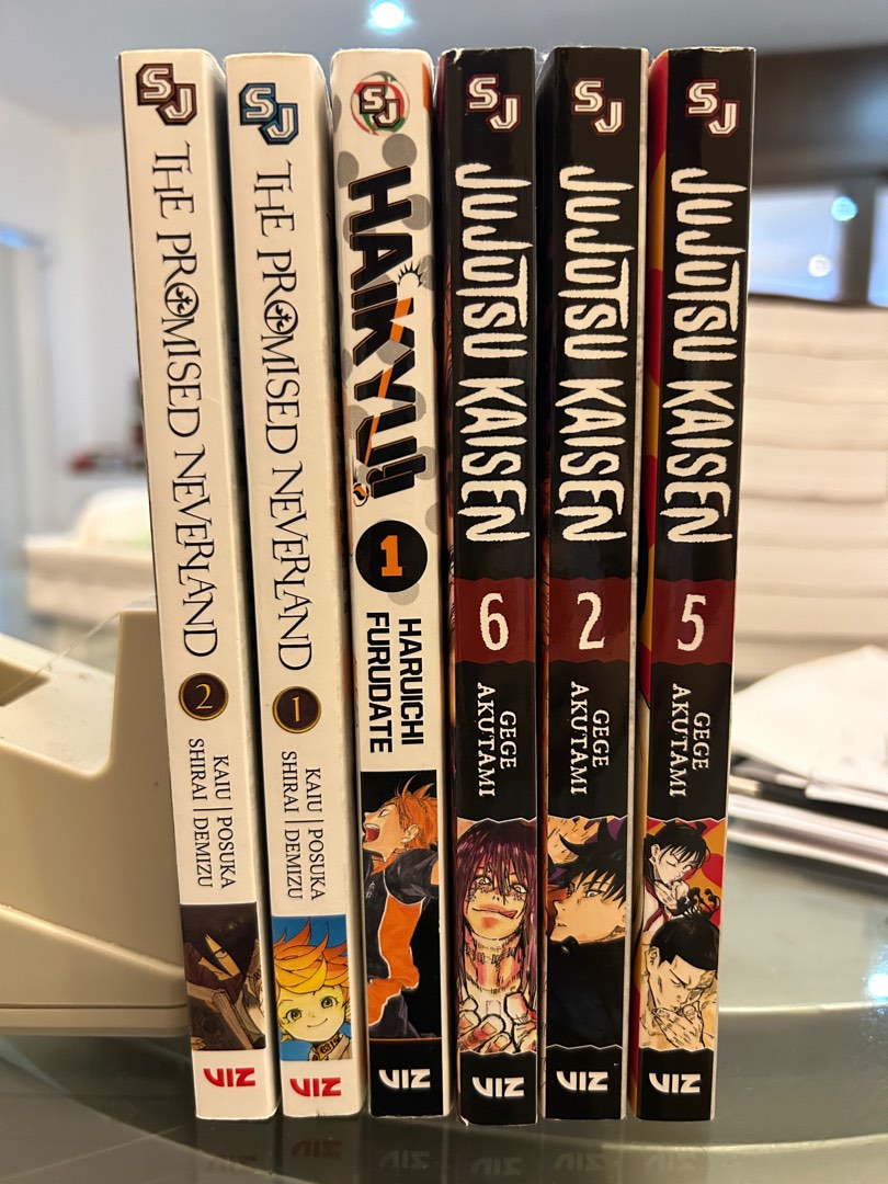 VIZ manga - TPN The Promised Neverland 1 & 2, Hobbies & Toys, Books & Magazines, Comics & Manga ...