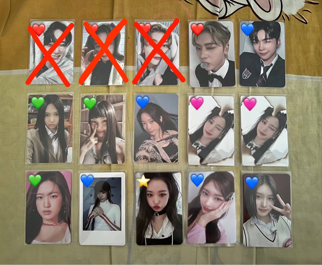 WTS VARIOUS PHOTOCARDS IVE / LESSERAFIM / ZB1 / NEWJEANS, Hobbies & Toys, Collectibles ...