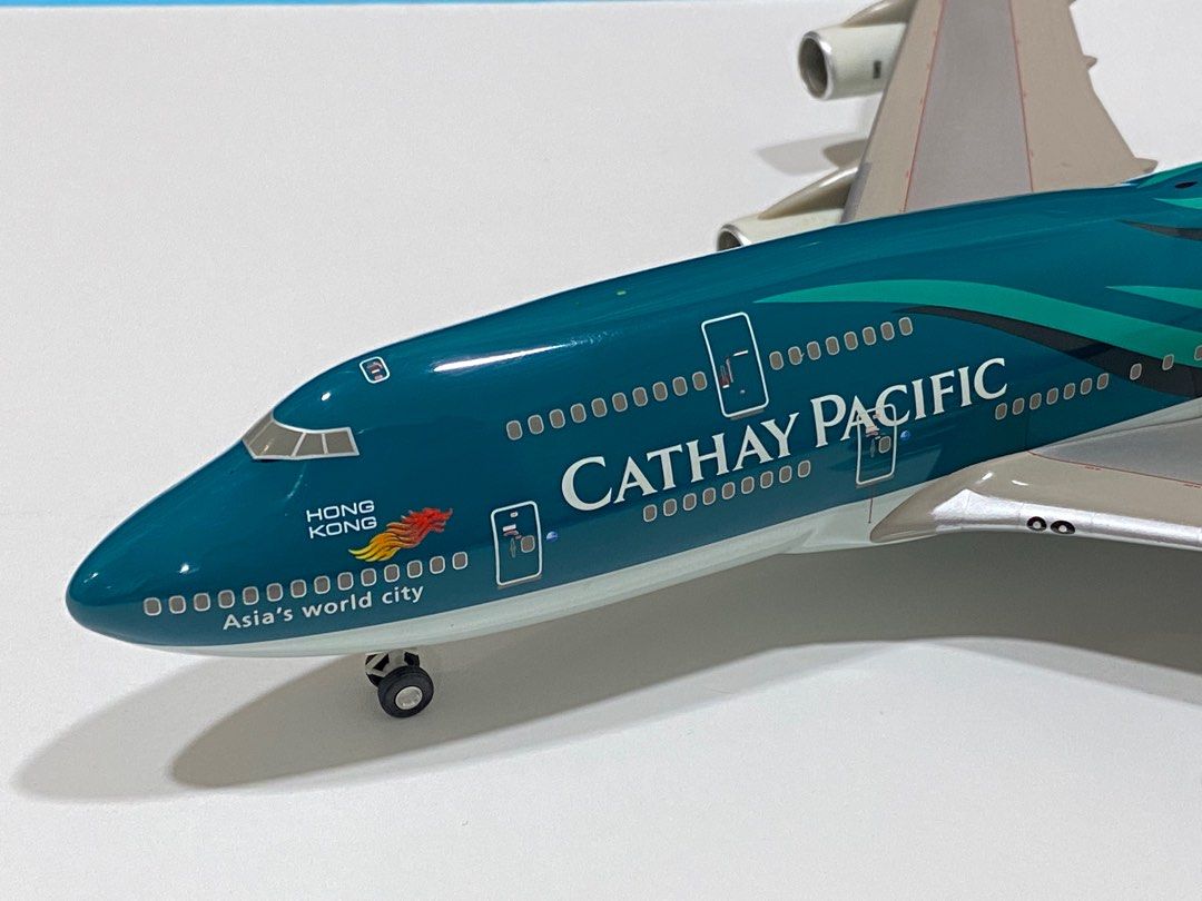 1/200 CATHAY PACIFIC B747-400 (B-HOY) Asia’s World City NT InFlight JC ...