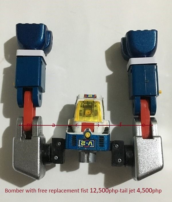 1977 voltes volt bomber DX godaikin part & accessories popy japan robot ...