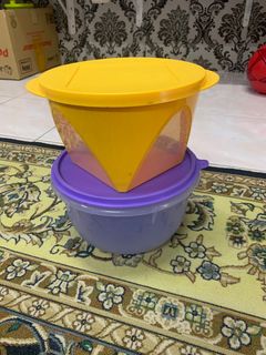 Tupperware Disney One Touch OT Topper Junior 600ml (2), Furniture ...