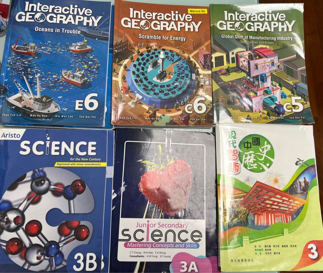 中三教科書-每本50 Geography -oceans in trouble E6 , Scramble for Energy C 6 ...