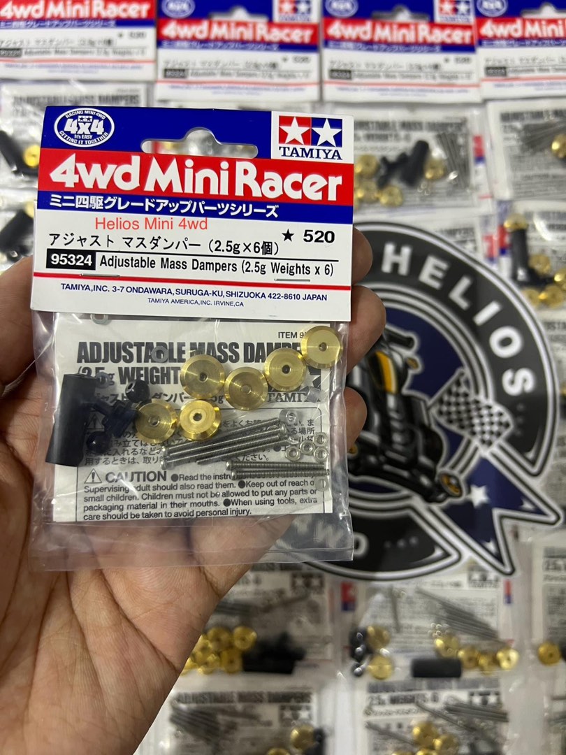 95324 | Adjustable Mass Dampers (2.5g x 6), Hobbies & Toys, Toys ...
