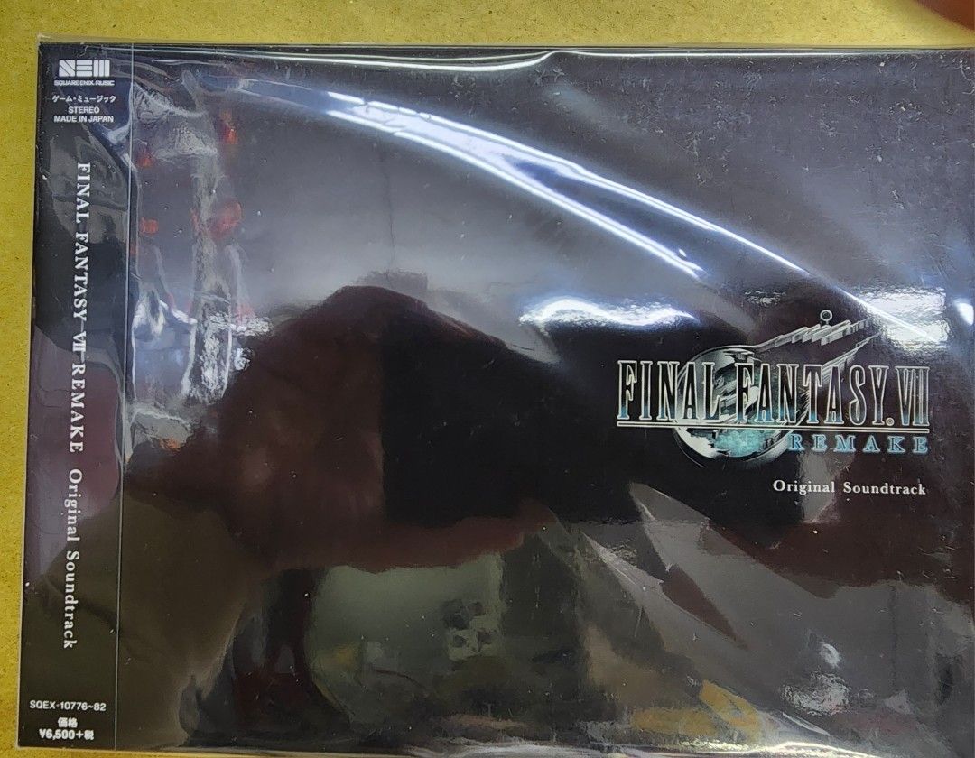 全新 日版 Final Fantasy 7 Remake Original Soundtrack 通常盤 太空戰士7 重製版 最終幻想 FF7 ...