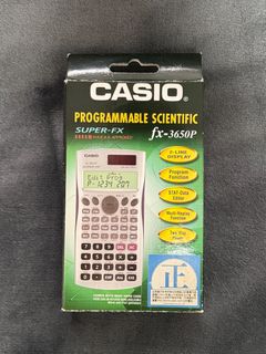 Casio fx-5OFH 計算機 (HKEAA approved), 興趣及遊戲, 手作＆自家設計, 文具 - Carousell