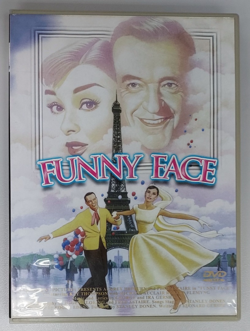 中古 DVD 甜姐兒 Fuuny Face 柯德莉夏萍 Audrey Hepburn 中 / 英文字幕 電影 Movie, 興趣及遊戲, 音樂 ...