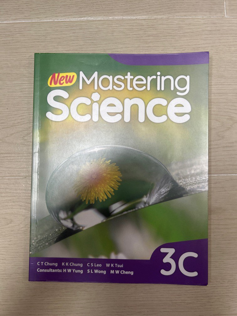 中三物理書 Physic / 科學書Mastering Science 3C, 興趣及遊戲, 書本 & 文具, 教科書 - Carousell