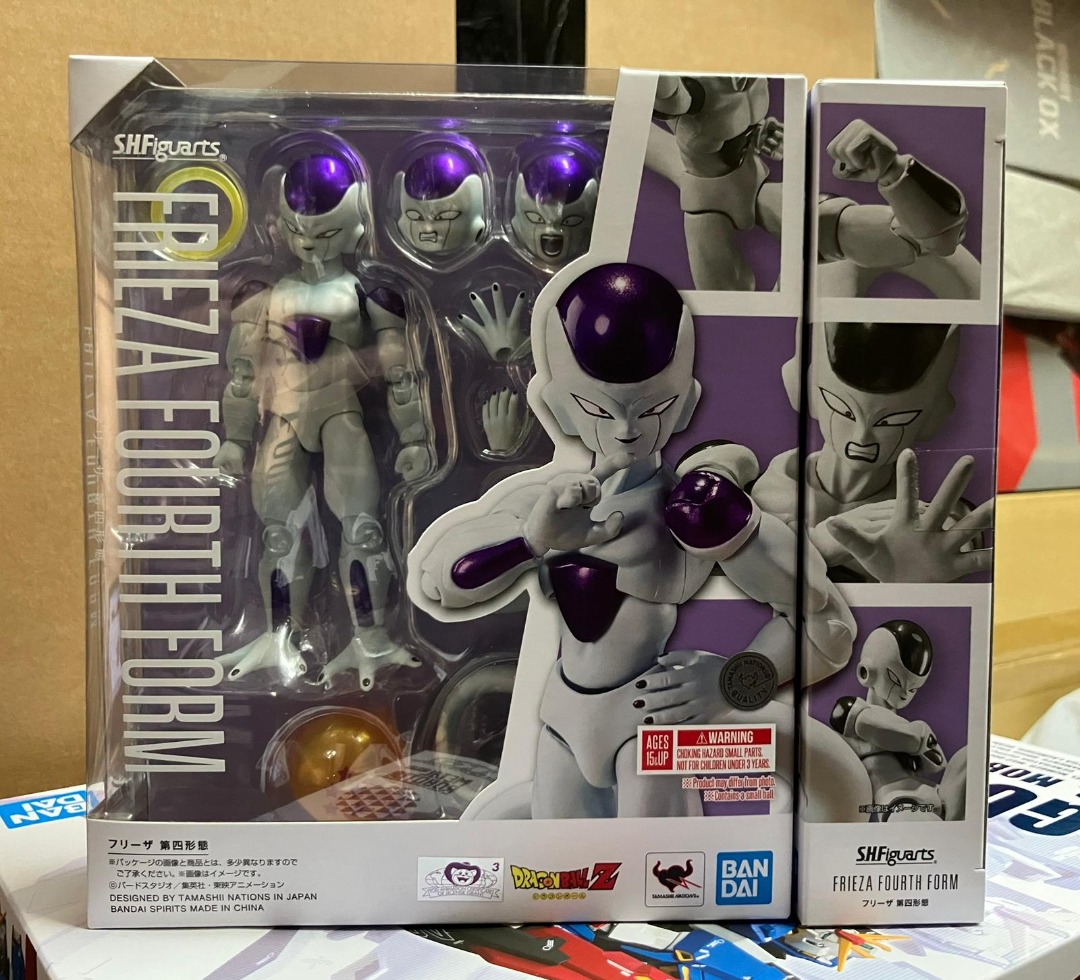 全新美版 SHF 龍珠Z 龍珠超 菲利 第四型態 / S.H.Figuarts DRAGON BALL Z SUPER Frieza 4th Form, 興趣及遊戲, 玩具 & 遊戲類 ...