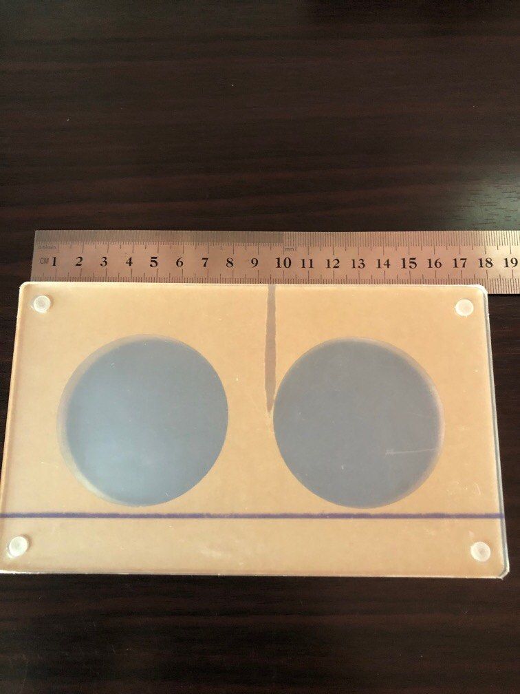 Acrylic Block/ Stand, Display Case for 58mm Badges (anime merchandise ...