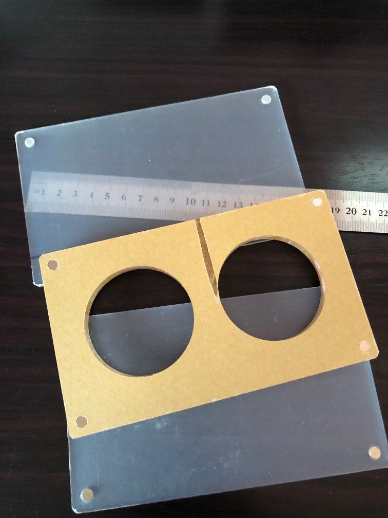 Acrylic Block/ Stand, Display Case for 58mm Badges (anime merchandise ...