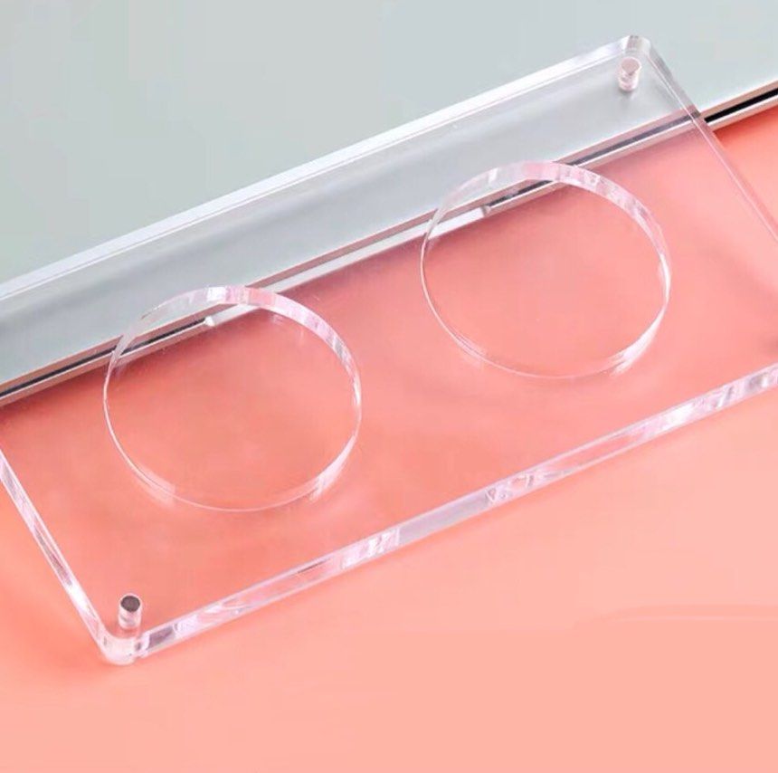 Acrylic Block/ Stand, Display Case for 58mm Badges (anime merchandise ...