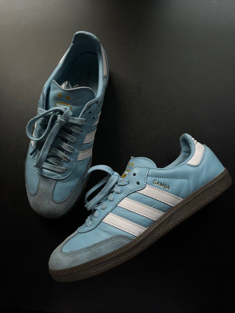 Adidas Samba Argentina, Fesyen Pria, Sepatu , Sneakers di Carousell