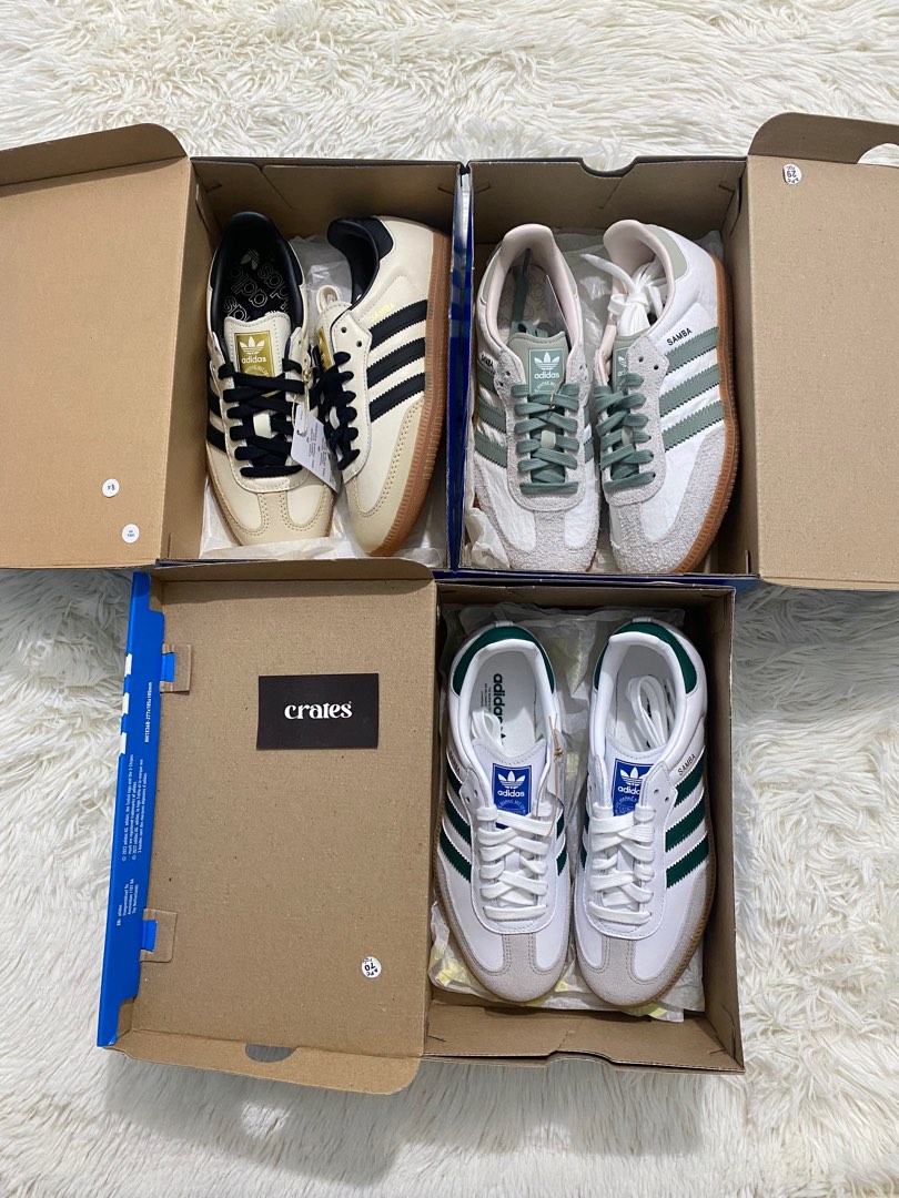 Adidas Samba OG Below SRP, Women's Fashion, Footwear, Sneakers on Carousell