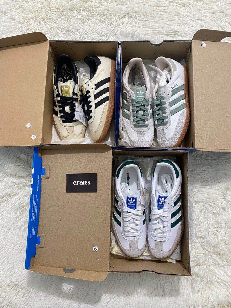 Adidas Samba OG Below SRP, Women's Fashion, Footwear, Sneakers on Carousell