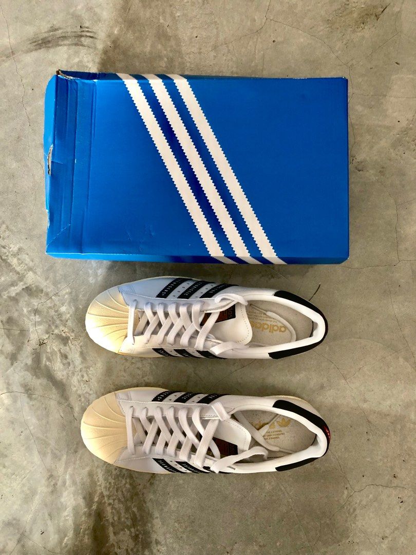 Adidas superstar human made, Men's Fashion, Footwear, Sneakers on Carousell