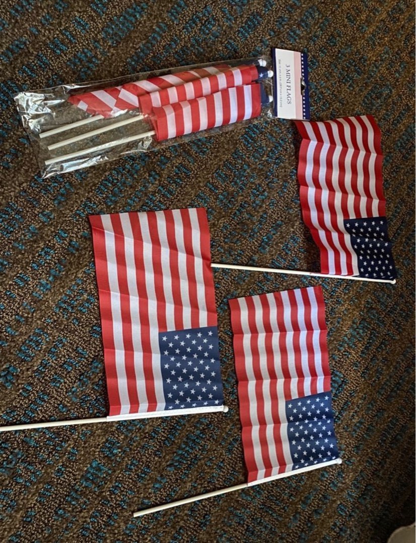 American flags, Hobbies & Toys, Stationery & Craft, Occasions & Party ...