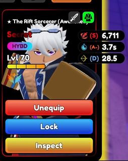 GOJO RIFT SORCERER ALMIGHTY SSS ANIME DEFENDERS, Video Gaming, Gaming ...