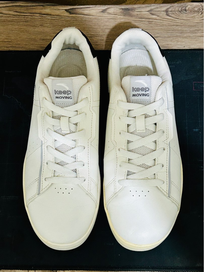Anta White Sneakers, Men's Fashion, Footwear, Sneakers on Carousell