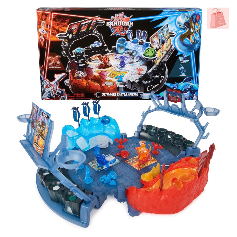 Bakugan Ultimate Battle Arena Playset with Special Attack Dragonoid ...