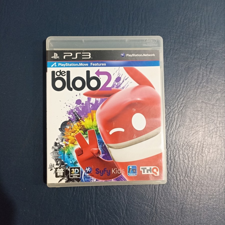 BD Kaset Game PS3 De Blob 2 PS Move Playstation Eye, Video Game, Game ...