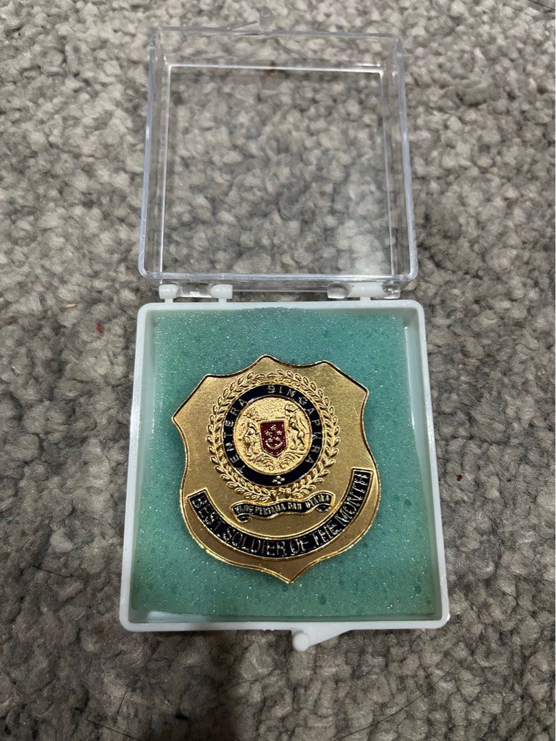 Best Soldier of the Month (BSOM) Pin, Hobbies & Toys, Memorabilia ...