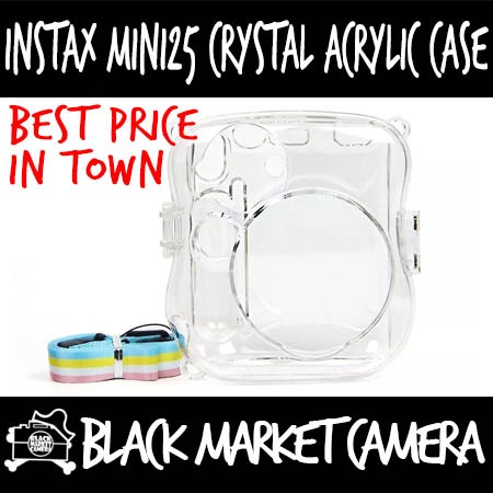 [BMC] Instax Mini 25 Crystal Acrylic Case with Strap, Mobile Phones ...