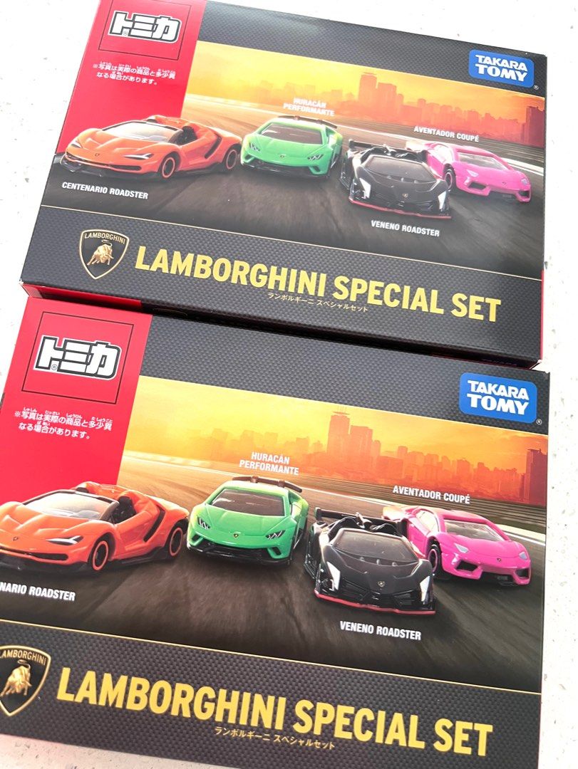 BN Takara Tomy Lamborghini special set, Hobbies & Toys, Toys & Games on ...