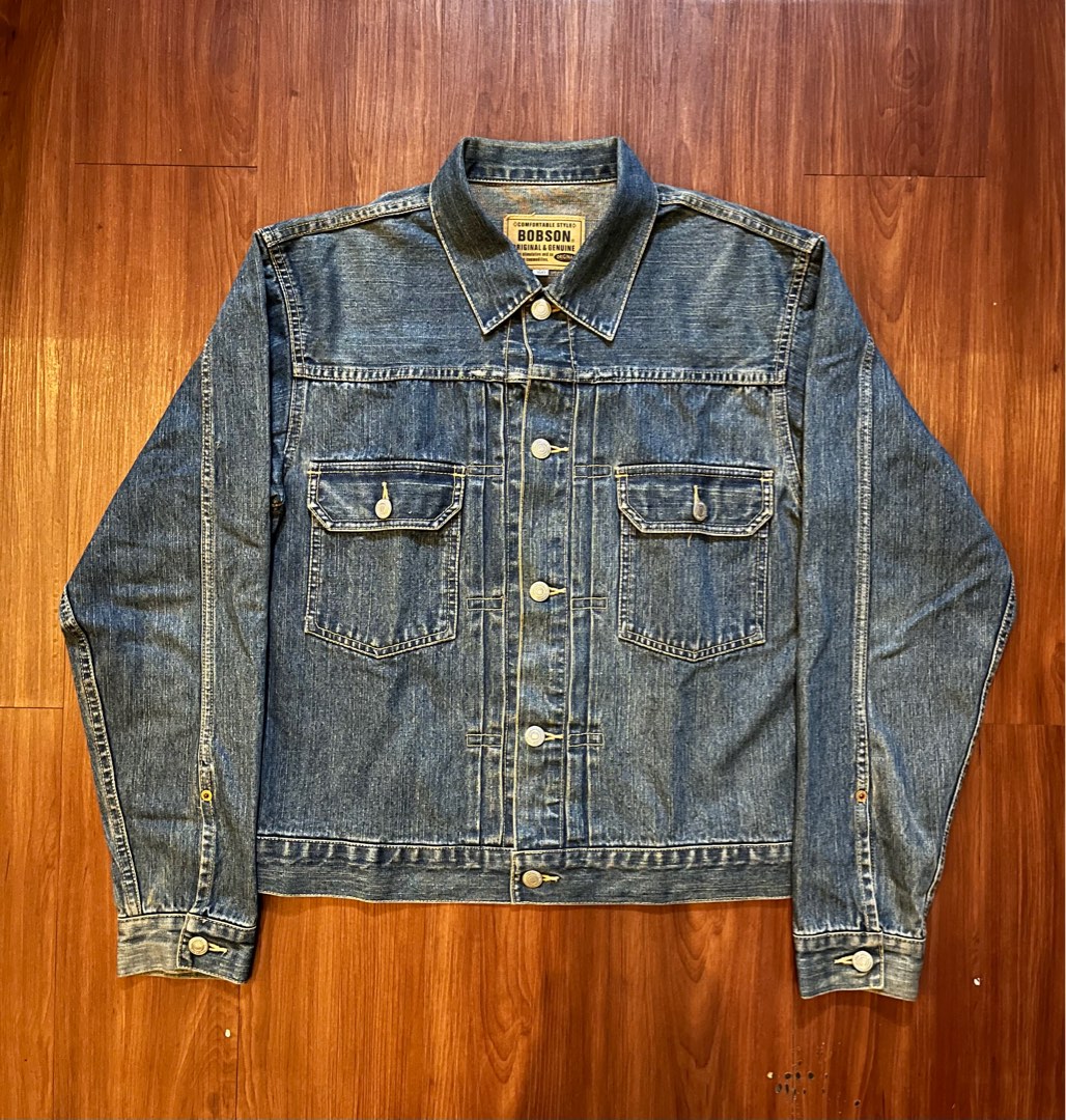 Bobson Type II Denim Jacket, Fesyen Pria, Pakaian , Baju Luaran di ...