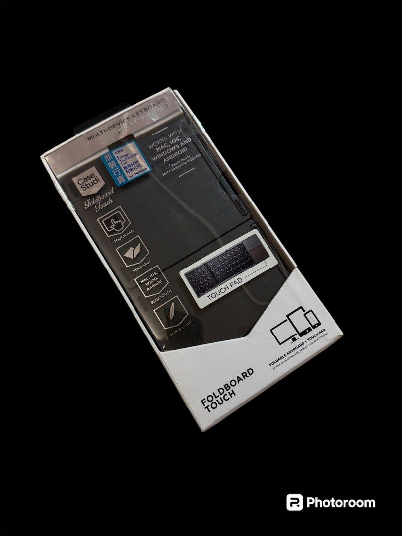 APPLE USA CASESTUDI 折疊鍵盤 (藍牙) SOLD OUT FOLDBOARD TOUCH: FOLDING PORTABLE KEYBOARD WITH TOUCHPAD ...