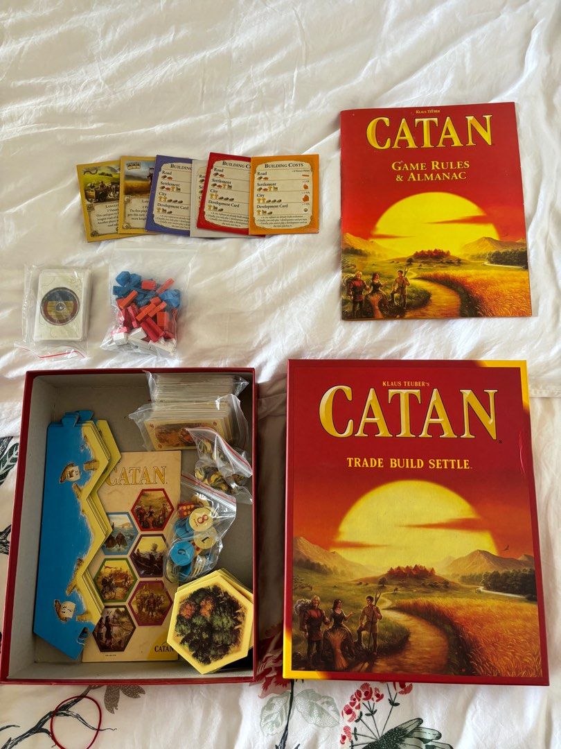 Catan original + expansion seafarers, Hobbies & Toys, Toys & Games on ...