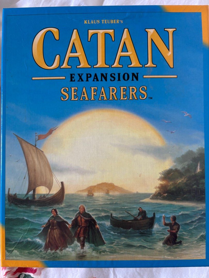Catan original + expansion seafarers, Hobbies & Toys, Toys & Games on ...
