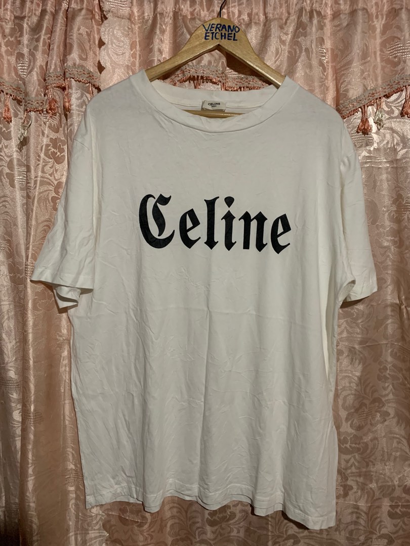 Celine, Men's Fashion, Tops & Sets, Tshirts & Polo Shirts on Carousell