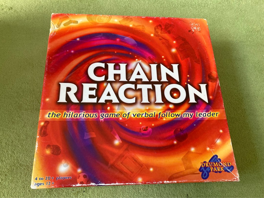 Chain Reaction game, Hobbies & Toys, Toys & Games on Carousell