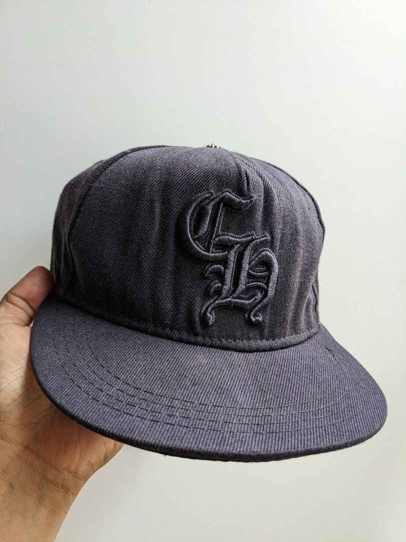 Chrome Hearts "CH" snapback cap, Men's Fashion, Watches & Accessories ...
