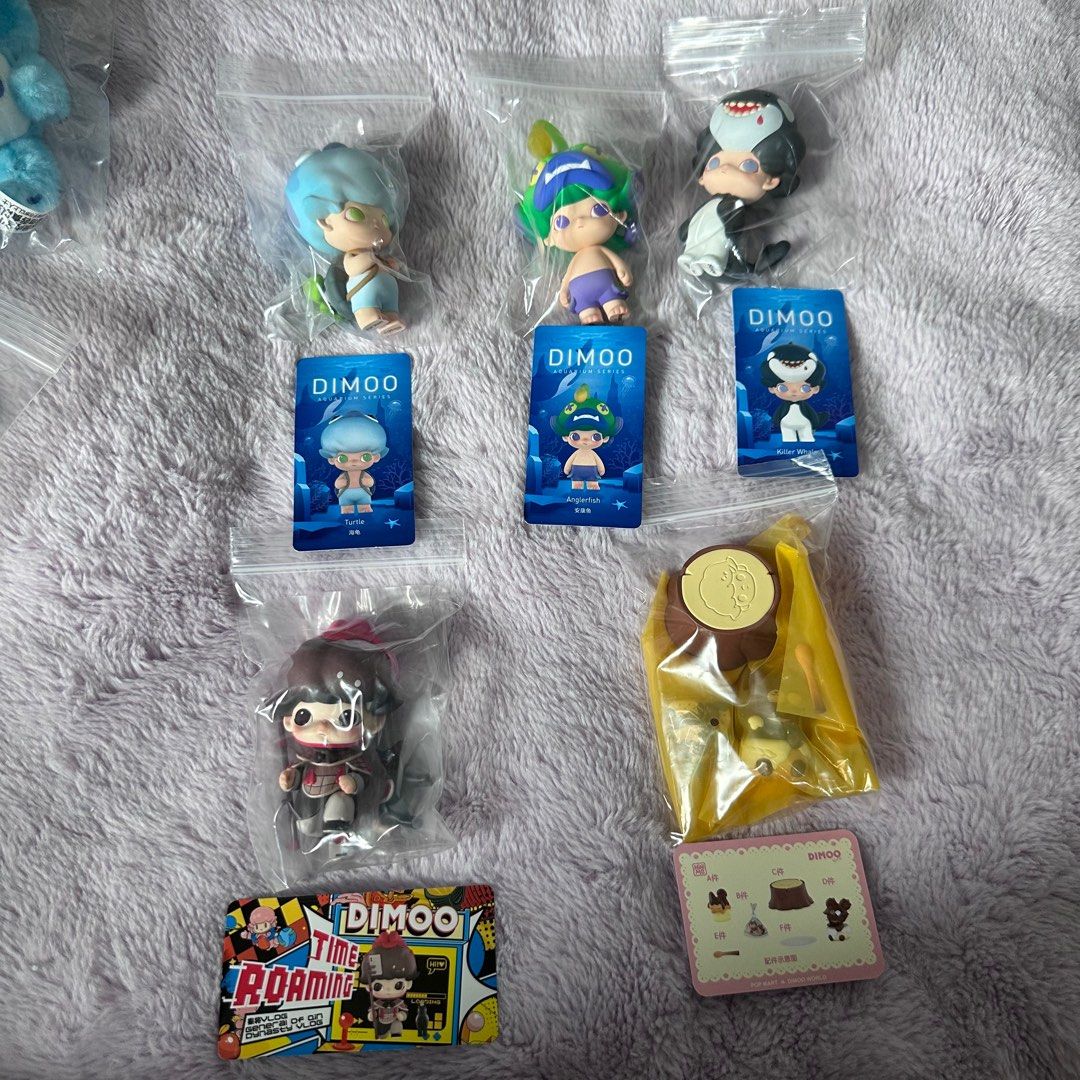 [CLEARING] Popmart Hirono, Hacipupu, Dimoo etc. Figurines, Hobbies ...