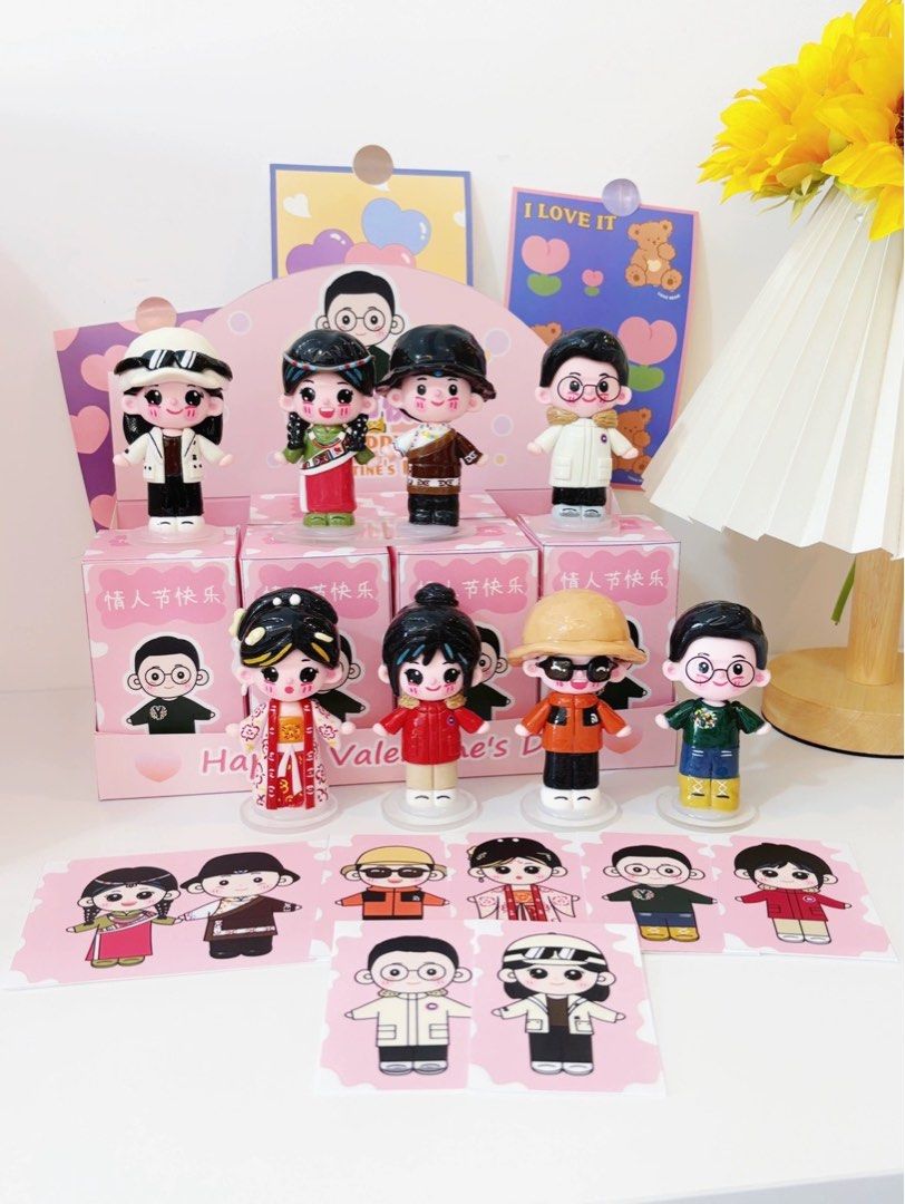 Custom popmart blind box figurine personalised gift birthday ...