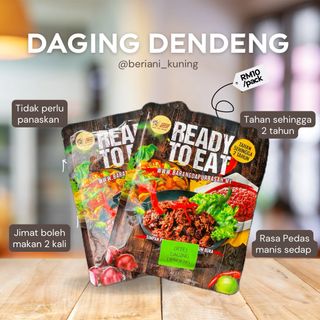 Daging Salai Batang Pinang (Smoked Tenderloin Cut), Food & Drinks ...