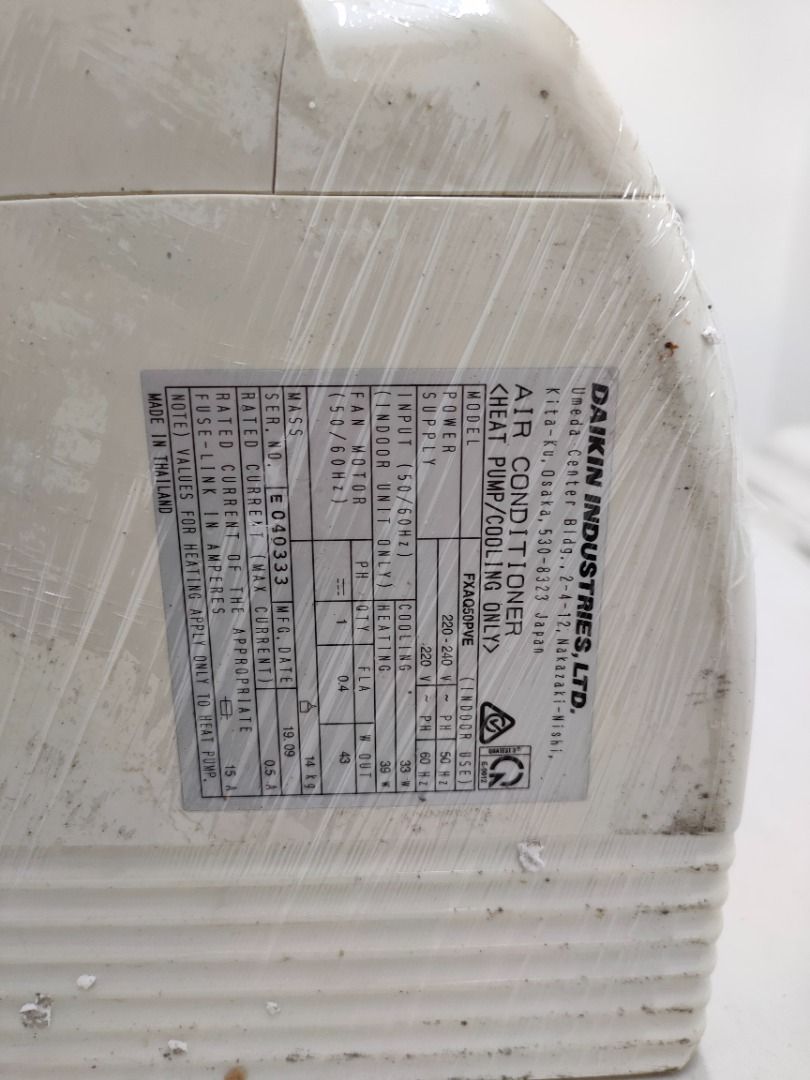 Daikin VRV Aircon System, TV & Home Appliances, Air Conditioning and ...