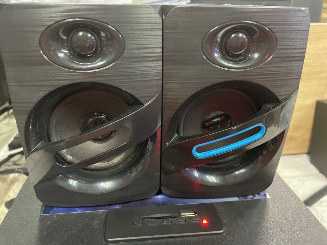 dbaudio x-calibur 2.1 subwoofer bluetooth/usb/mp3/fm radio, Audio ...