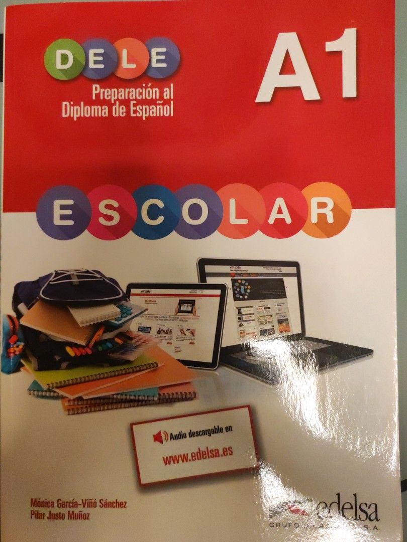 Dele A1 escolar, 興趣及遊戲, 書本 & 文具, 教科書 - Carousell