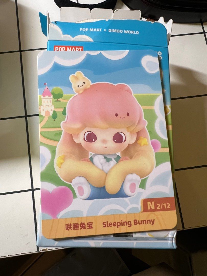 Dimoo Animal Kingdom- Sleeping Bunny, Hobbies & Toys, Toys & Games on ...