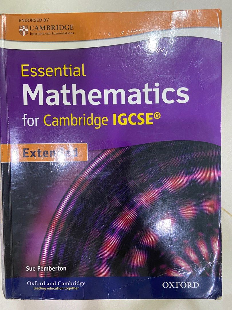 Essential mathematics Cambridge IGCSE, Hobbies & Toys, Books ...