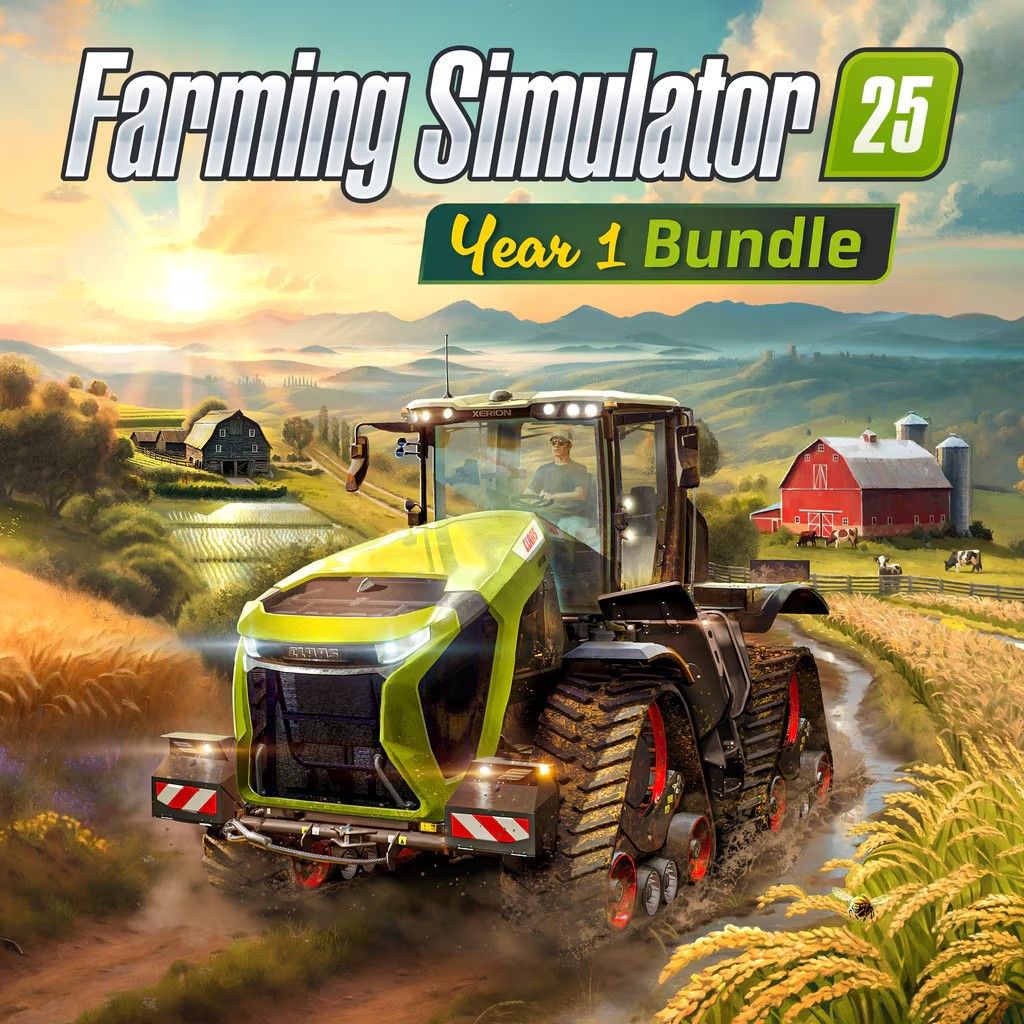 FARMING SIMULATOR 25 - YEAR 1 BUNDLE (PS5 DOWNLOAD), Video Gaming ...