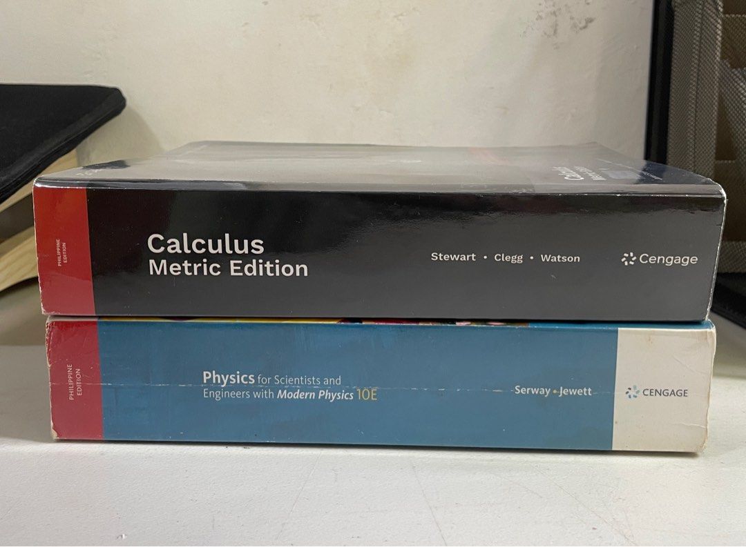 ‼️FOR SALE SET ‼️ ENGINEERING BOOKS — (1) CALCULUS by James Stewart ...