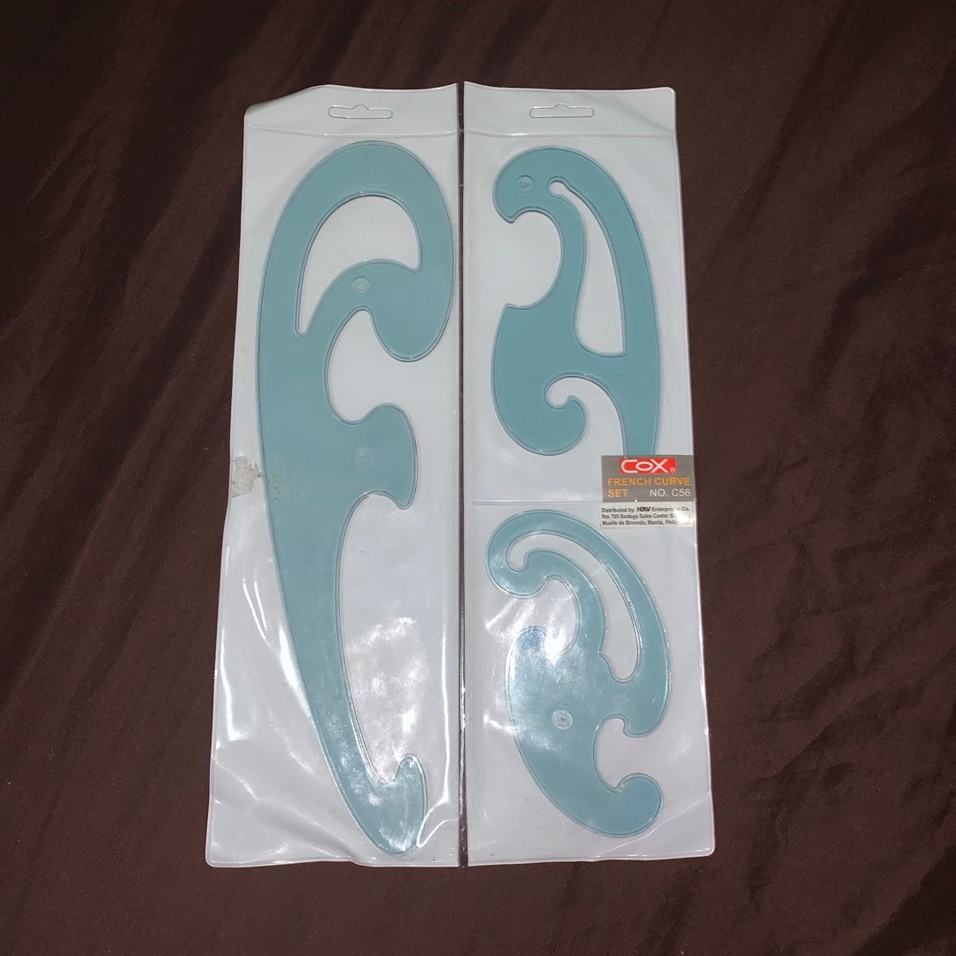 French Curve Ruler Set, Hobbies & Toys, Stationary & Craft, Stationery ...