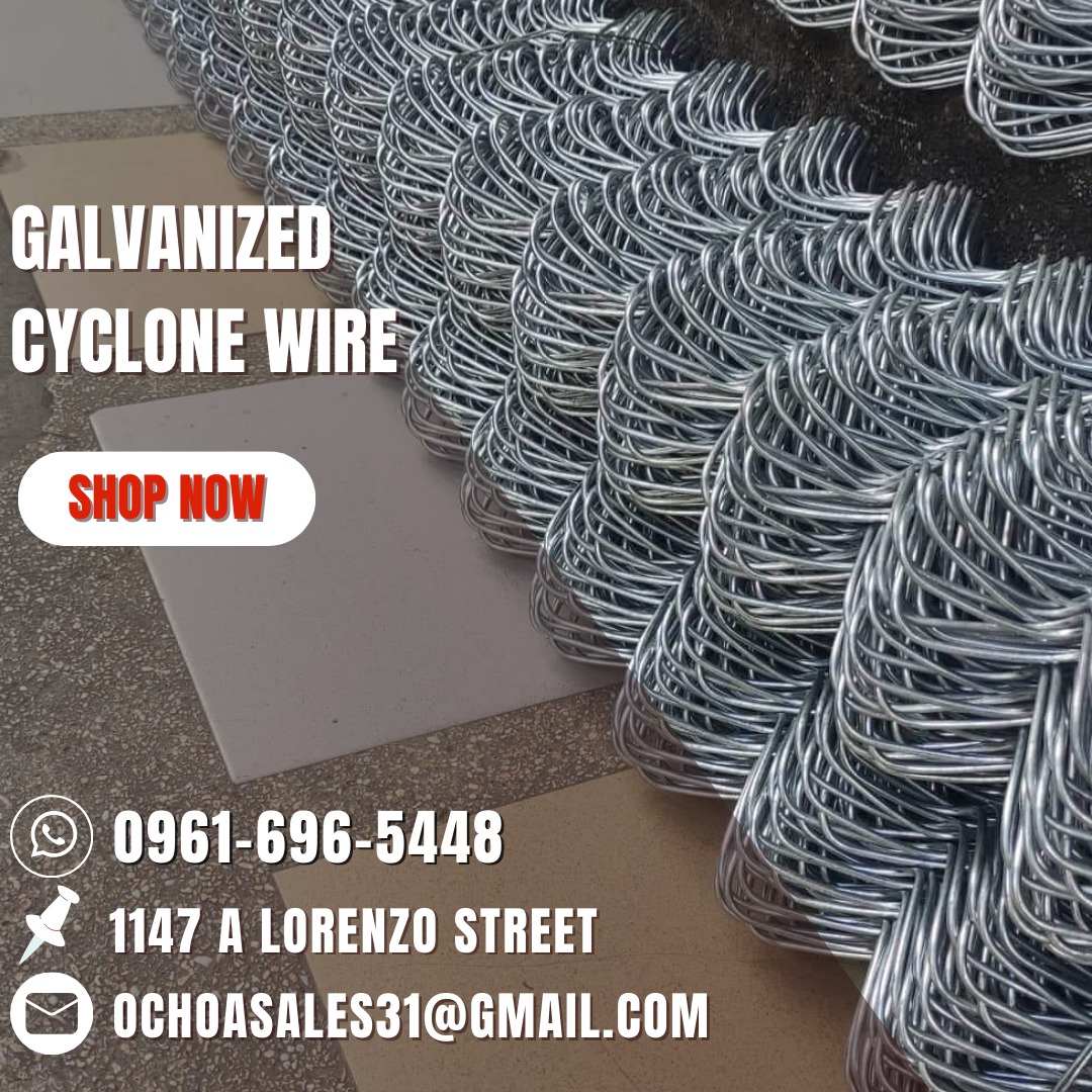 GALVANIZED CYCLONE WIRE, Commercial & Industrial, Construction ...