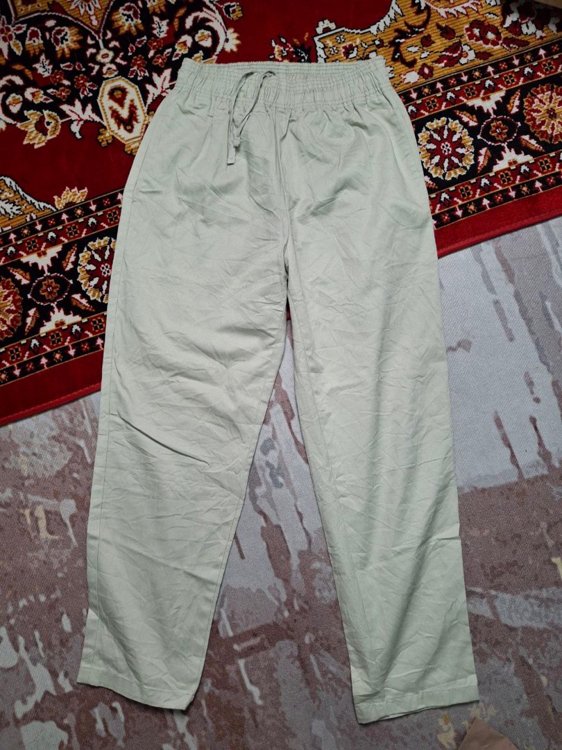 GU chef pants, Men's Fashion, Bottoms, Trousers on Carousell